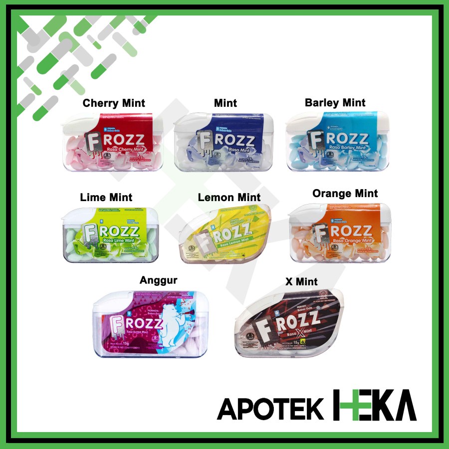Jual Frozz Permen Bebas Gula, Rendah Kalori (BANDUNG) | Shopee Indonesia