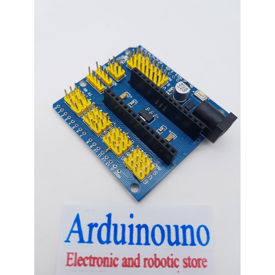 Jual arduino nano Expansion Adapter Breakout Board IO Shield | Shopee ...