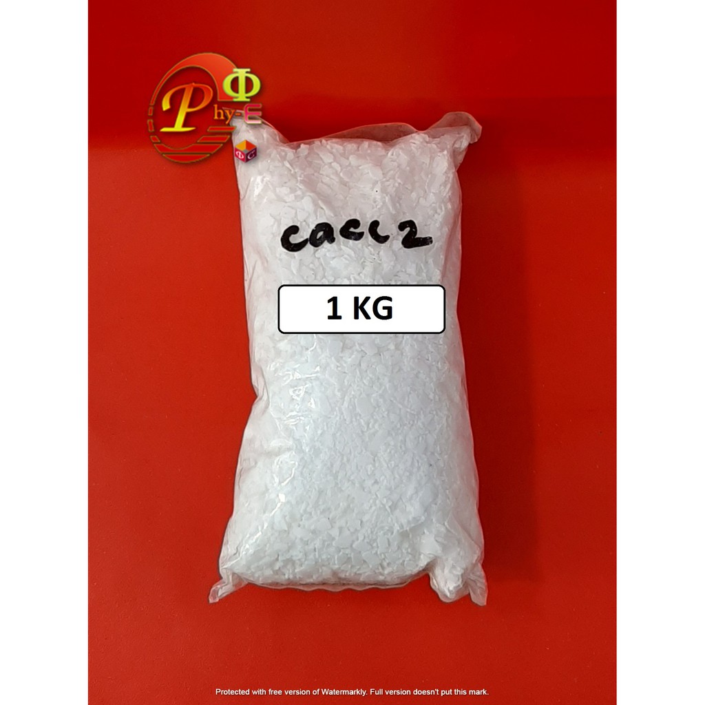 Jual Calcium Chloride / Cacl2 / Kalsium Klorida Teknis Per 1 KG ...