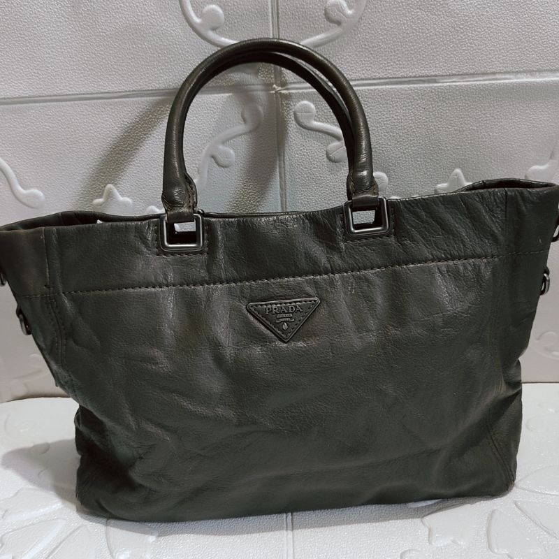 Jual prelove tas prada full kulit | Shopee Indonesia