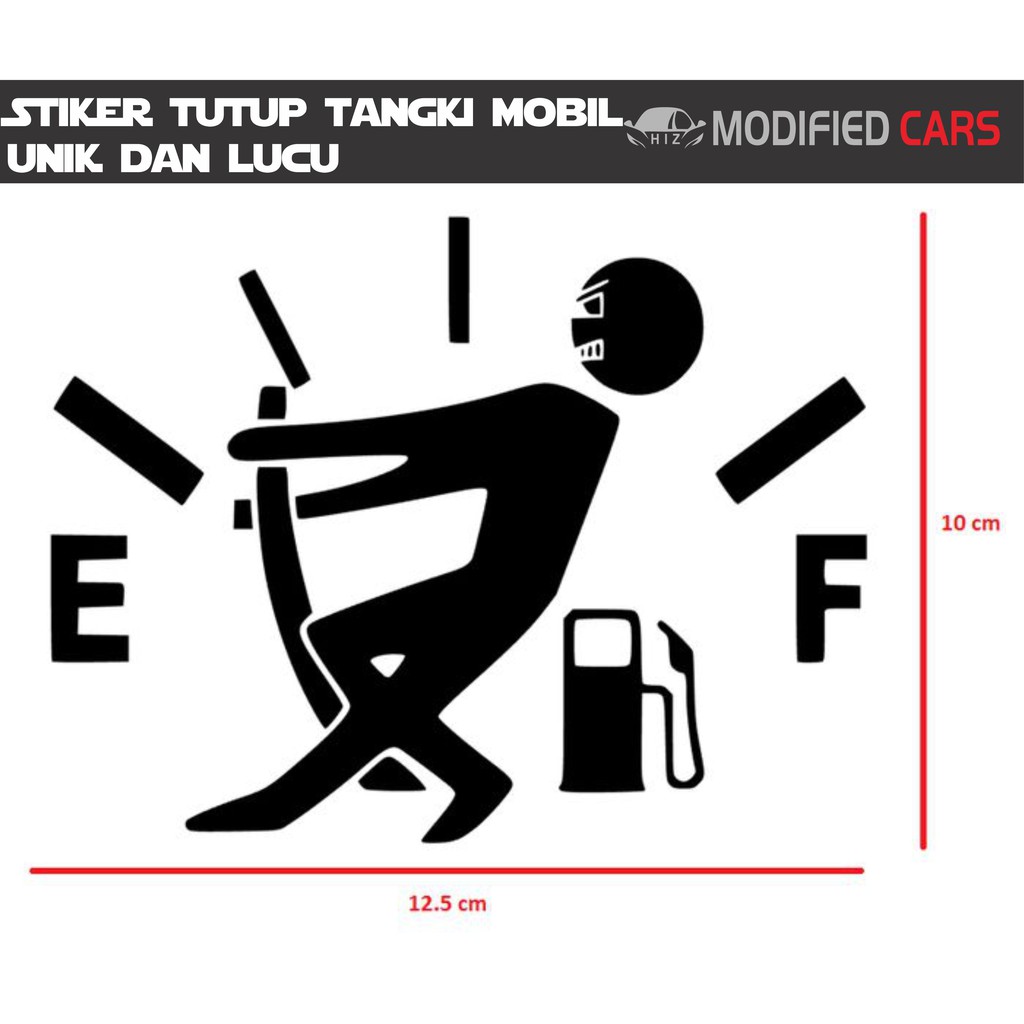 Jual Stiker Tutup Tangki Mobil Unik Lucu | Shopee Indonesia