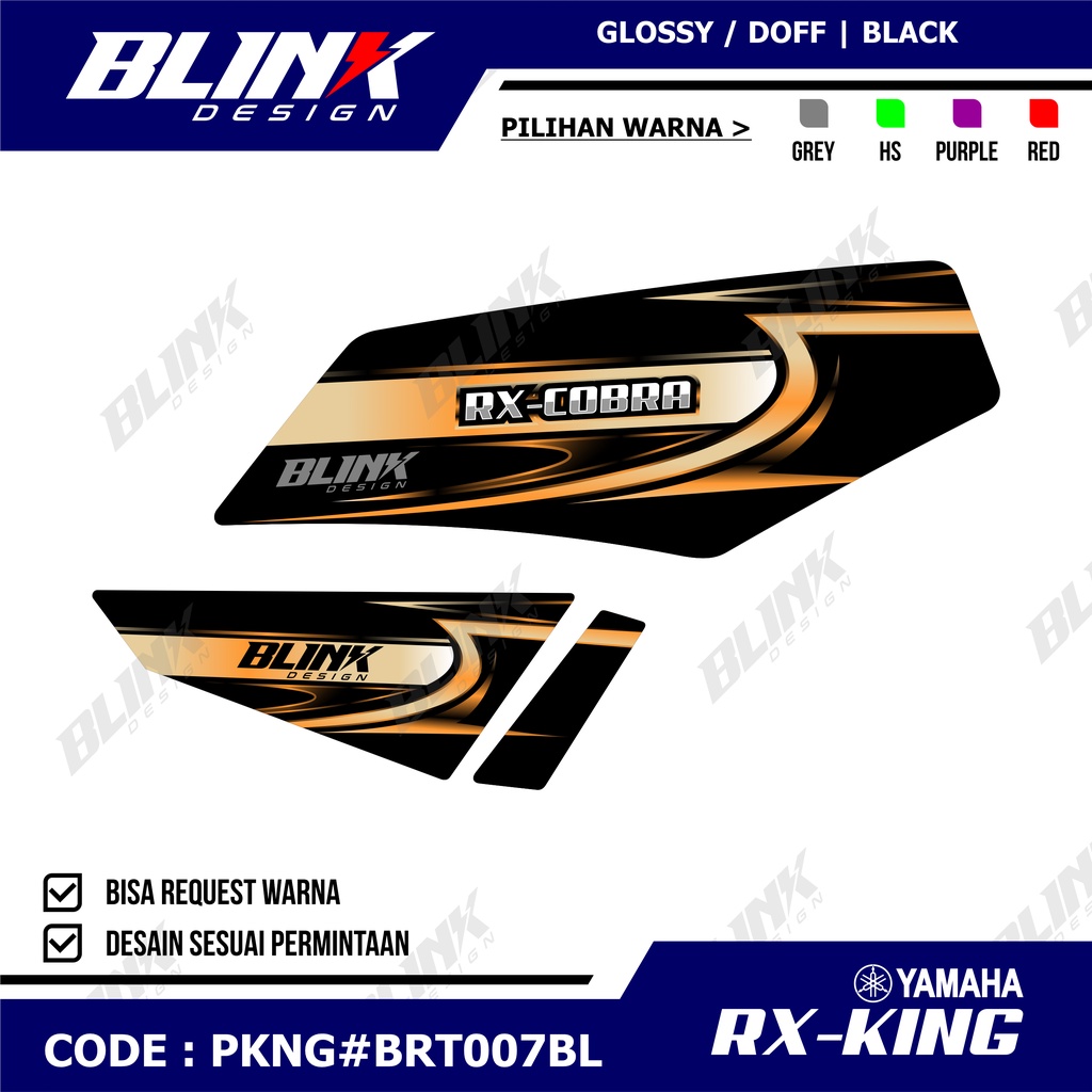 Jual Sticker Striping Yamaha RX King-Stiker Striping Body Rx King ...