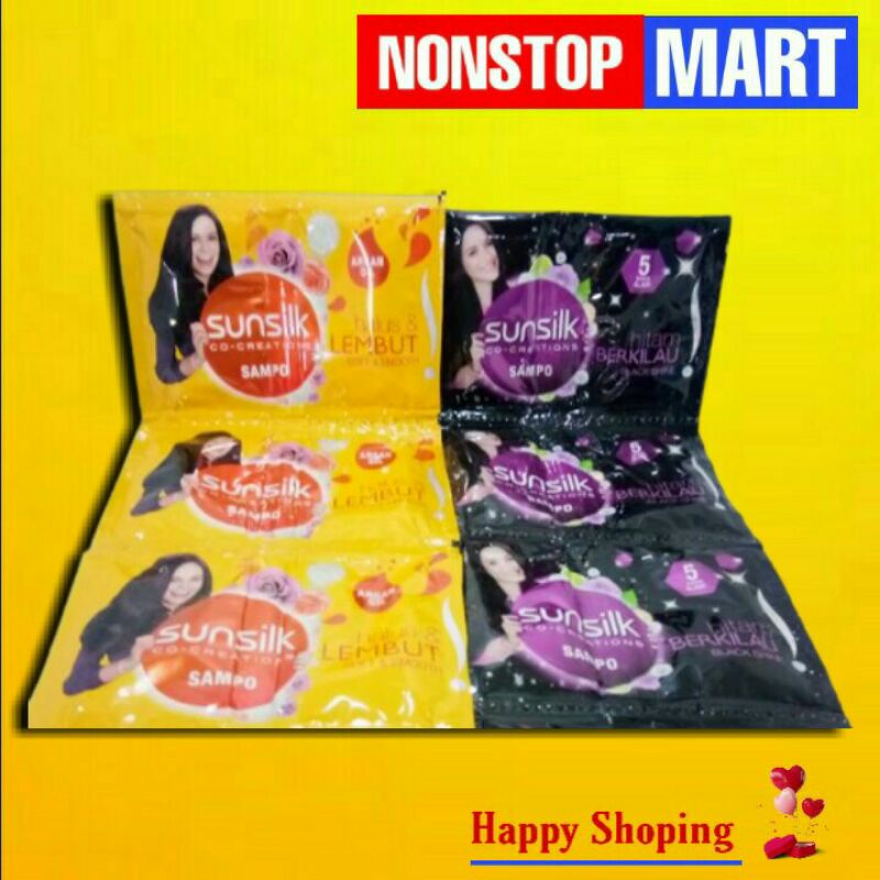 Jual SUNSILK shampoo renceng isi 12 sachet ( 24 pcs ) | Shopee Indonesia