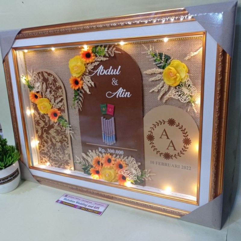 Jual Mahar Rustic / Mahar Modern / Mahar Pernikahan Kekinian / Mahar ...
