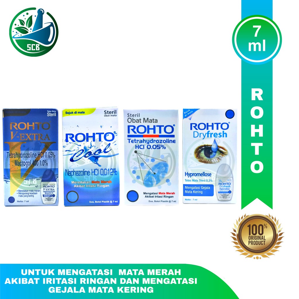 Jual Rohto Obat Tetes Mata - All Varian | Shopee Indonesia