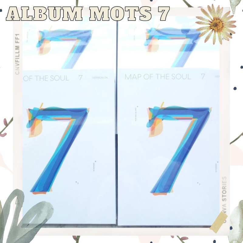 Jual [READY] ALBUM BTS MOTS 7 ONLY/ SEALED FULLSET MOTS7 VERSION 1 2 3 ...
