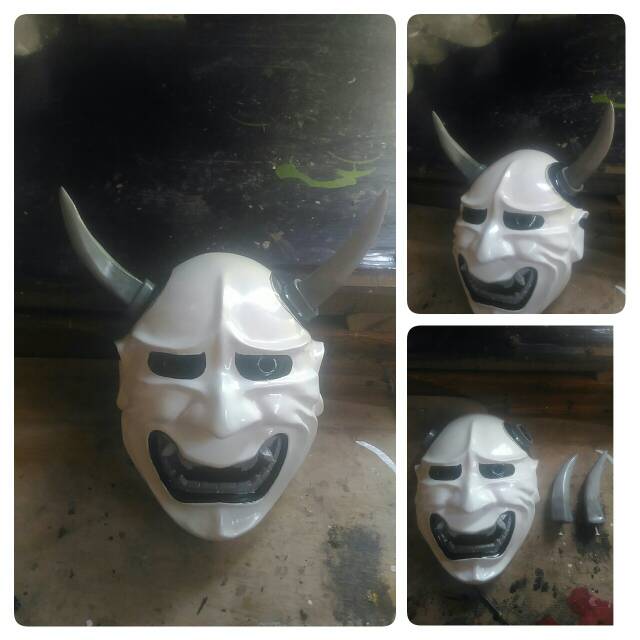 Jual Topeng Mask Hannya Oni Setan Jepang Cosplay | Shopee Indonesia