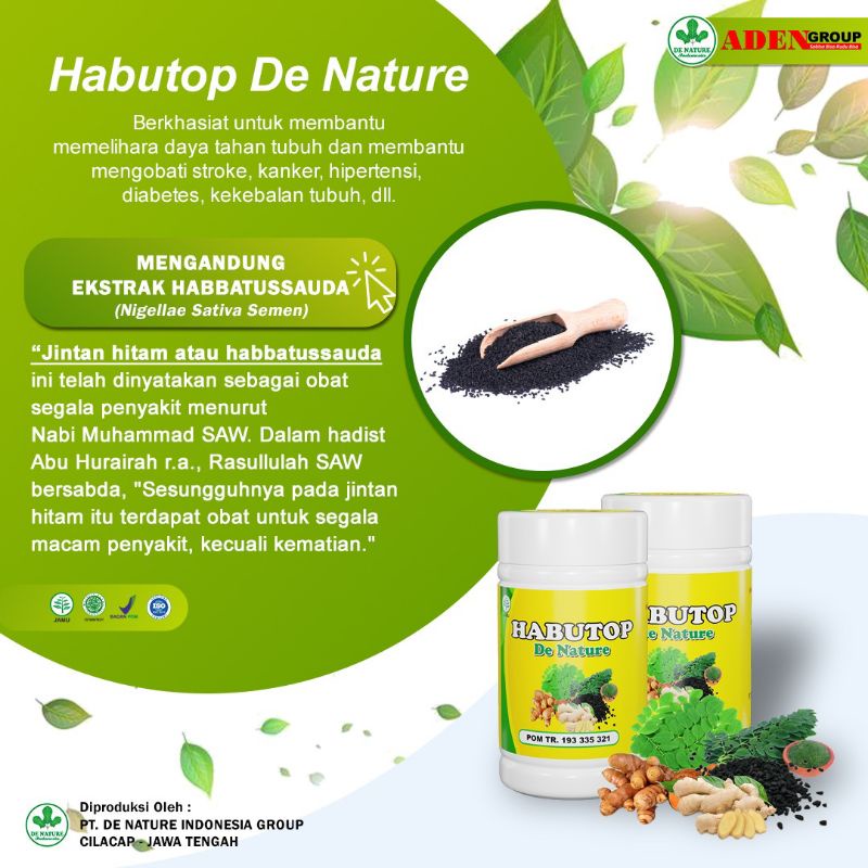 Jual Habutop_Obat_Herbal_Ramuan_Arab_ isi 100 kapsul | Shopee Indonesia