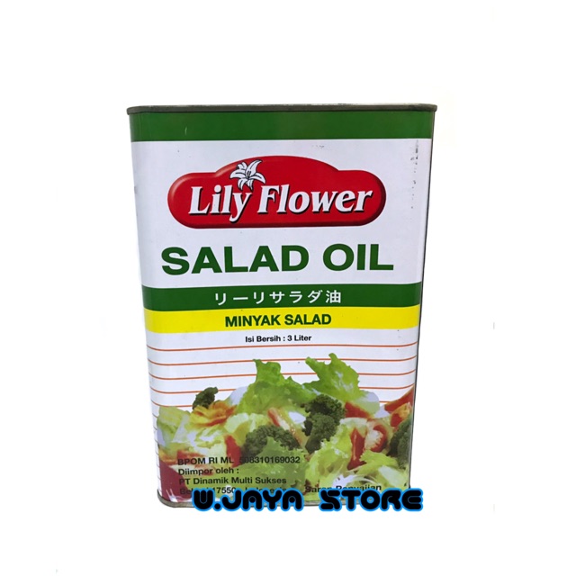 Jual Lily Flower Salad Oil / Minyak Salad 3L | Shopee Indonesia