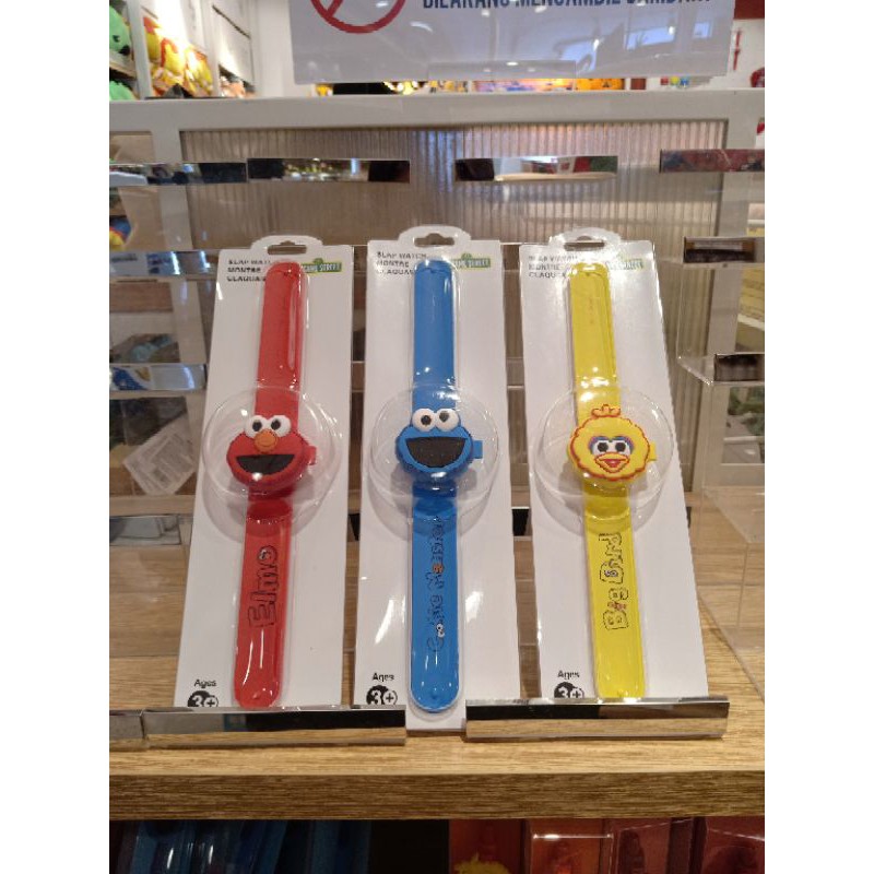 Jual Miniso Sesame street children's flip slap watch jam tangan anak ...