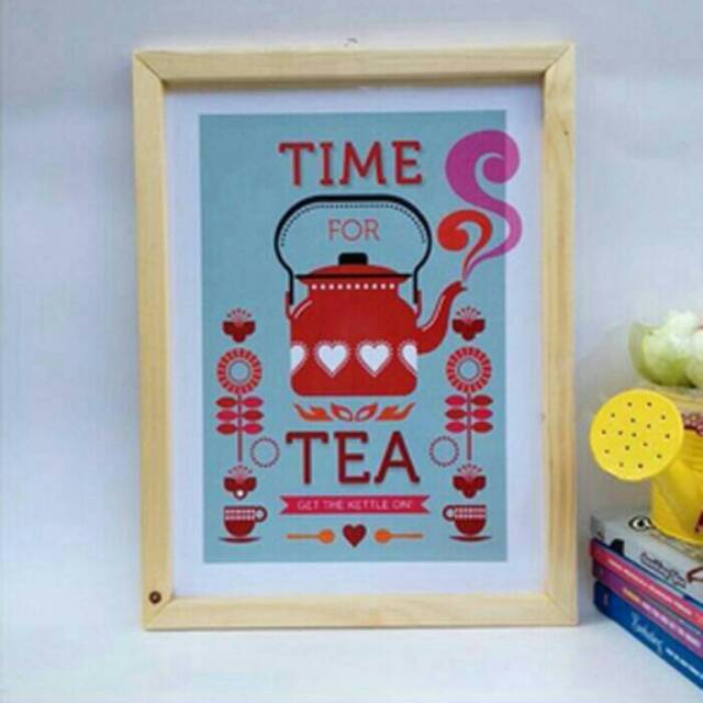 Jual Poster - Time for tea | Shopee Indonesia