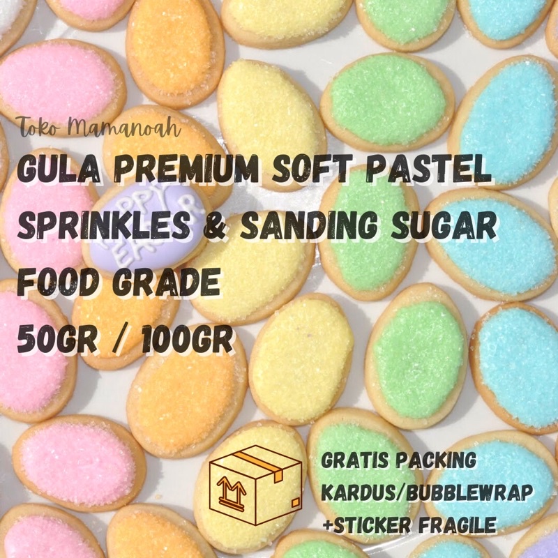 Jual Gula Warna | Gula Sprinkles | Sanding Sugar | Gula dekorasi ...