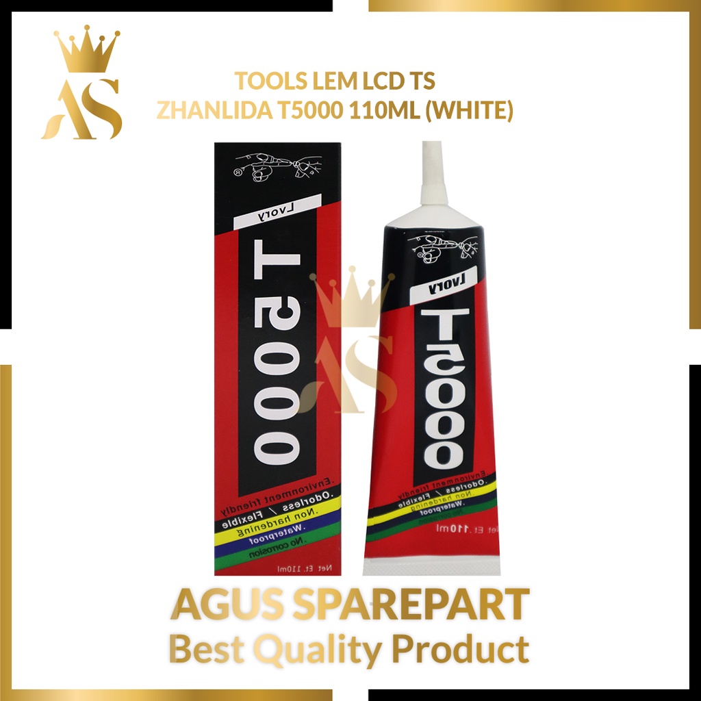 Jual TOOLS LEM LCD TS ZHANLIDA T5000 110ML (WHITE) | Shopee Indonesia
