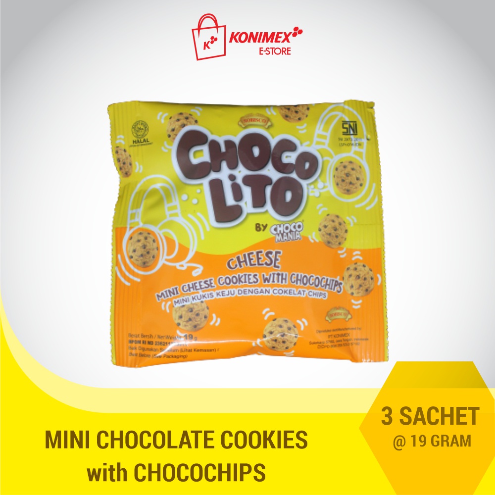 Jual Chocolito Keju Mini Cookies 3 Sachet | Shopee Indonesia