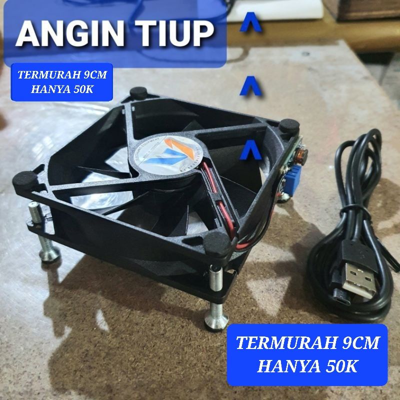 Jual Kipas usb pendingin modem router WIFI 1 Fan usb 9cm 5000RPM angin ...