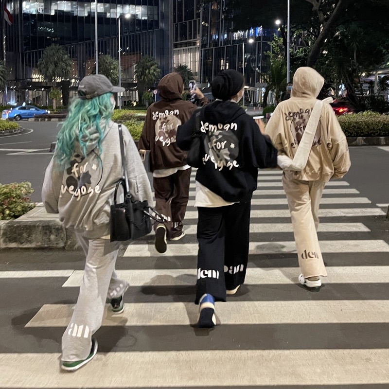Jual Demoan For Everyone Hoodie set | Shopee Indonesia