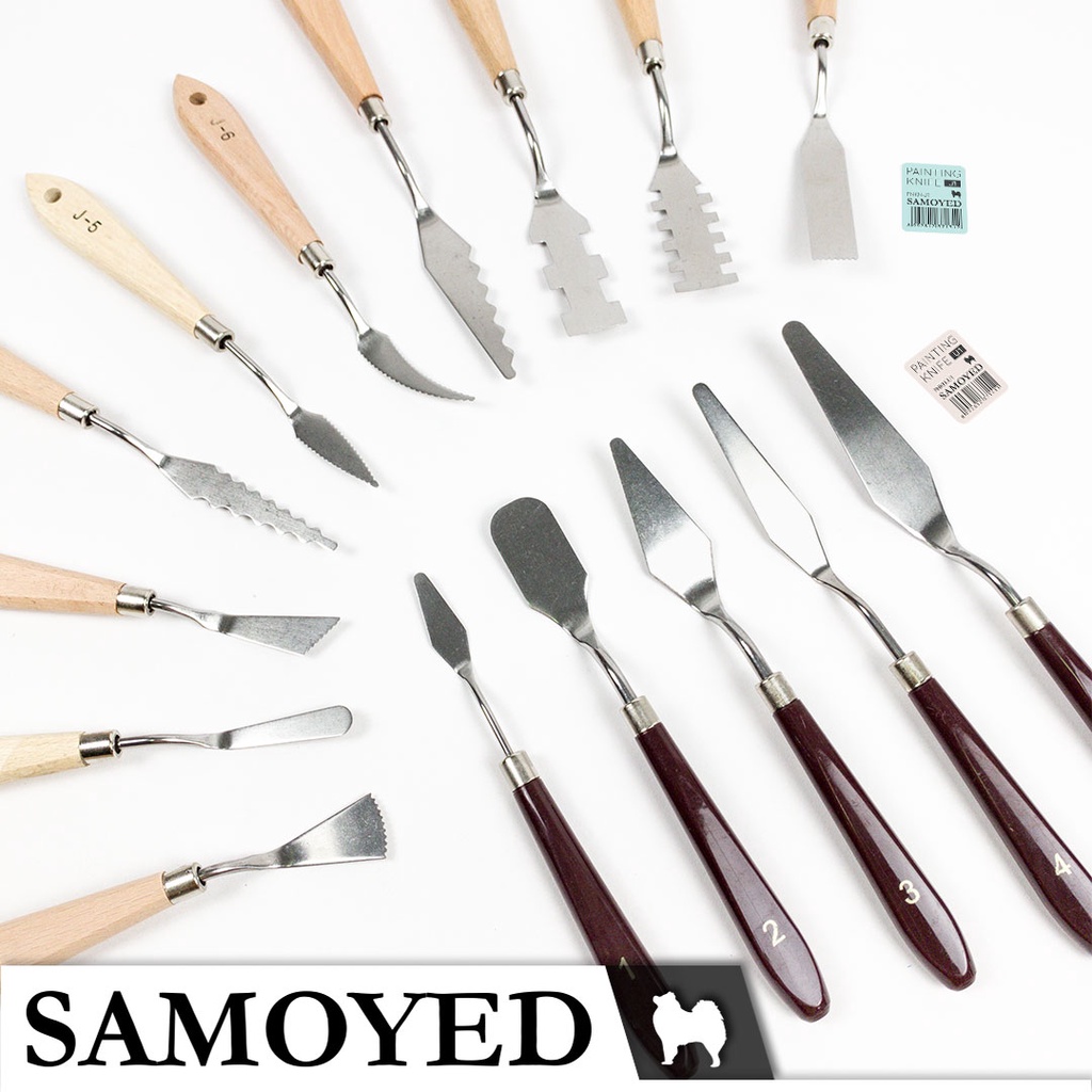 Jual Pisau / Spatula Lukis / Palet / Tanah Liat / Dekorasi Kue / Artist ...