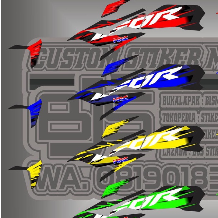 Jual [COD] Stiker Sticker Striping all New CB 150 r 2018 grafis hrc ...