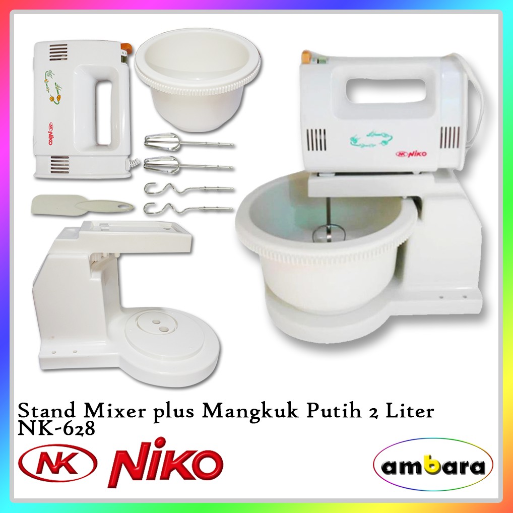 Jual Niko mixer com NK628/stand mixer/mixer duduk /mixercom 2L original ...