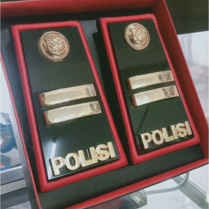 Jual PANGKAT POLISI IPTU LIST MERAH | Shopee Indonesia