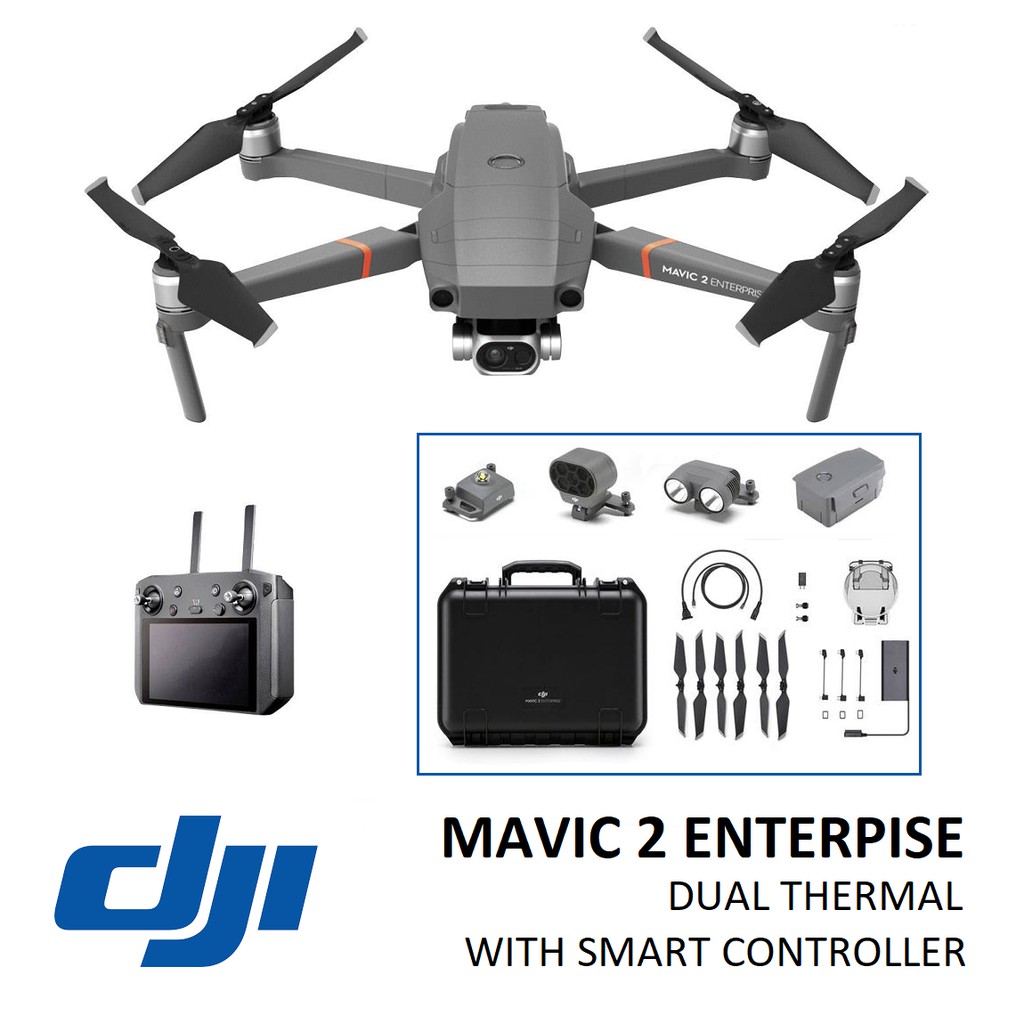 Jual DJI MAVIC 2 ENTERPRISE DUAL THERMAL WITH SMART CONTROLLER | Shopee ...