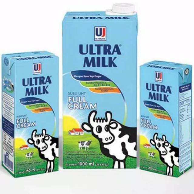 Jual Uht Ultra Milk all Variant 1 Liter (Isi 12pcs) | Shopee Indonesia