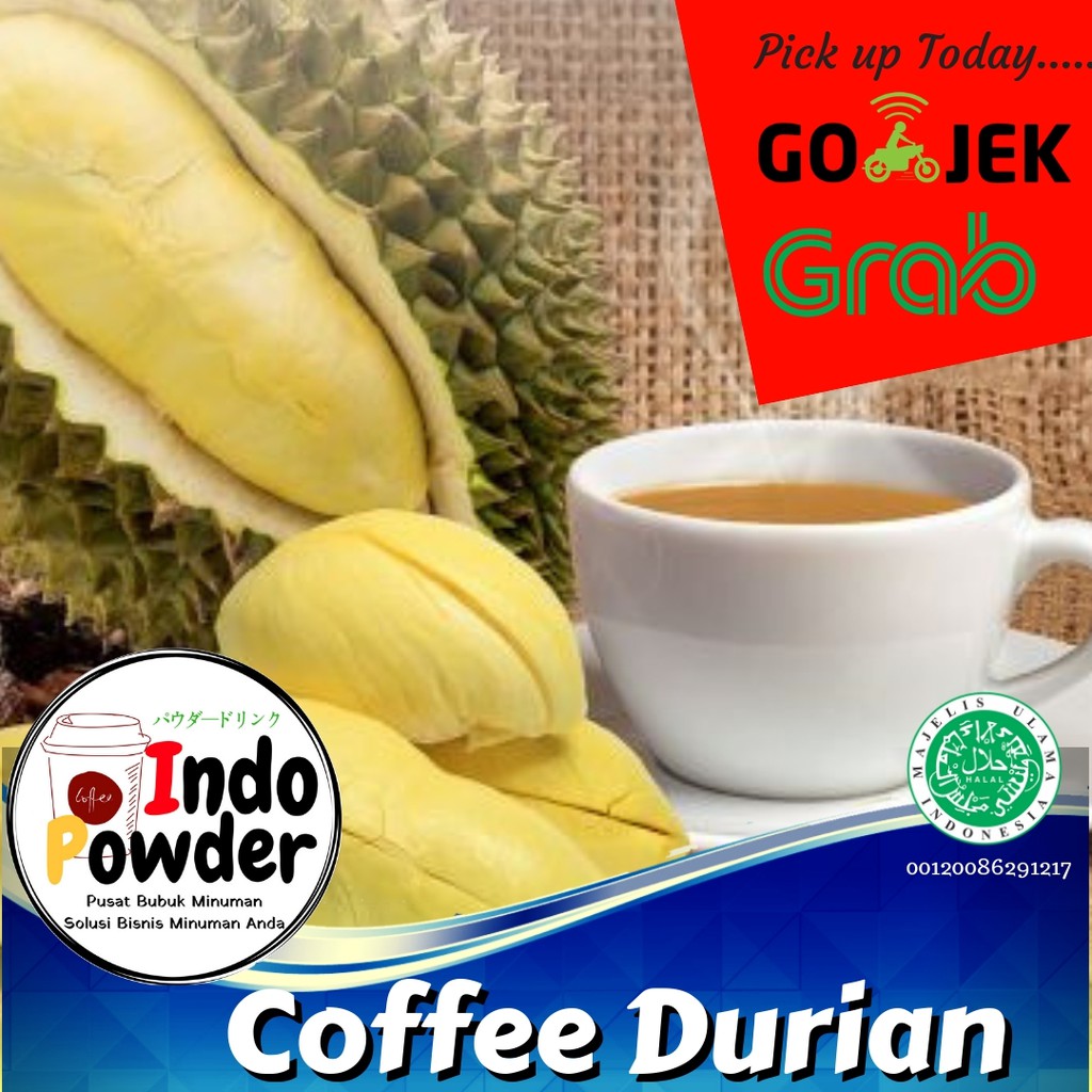 Jual Coffee Durian Powder 1 Kg / Bubuk Kopi Durian / Powder Coffee ...