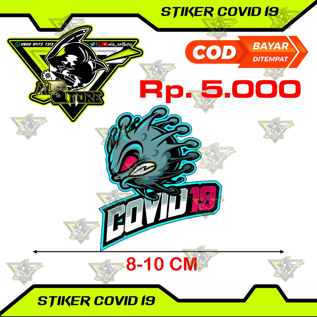 Jual Stiker Covid 19 | Shopee Indonesia