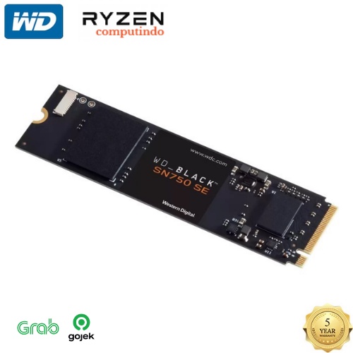 Jual WD Black SSD SN750 SE M.2 Pcie Gen4 Nvme 2280 250GB - WD M2 250 GB | Shopee Indonesia
