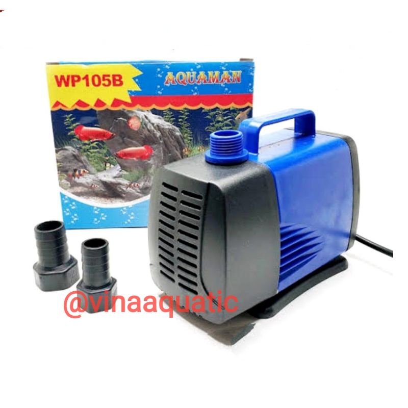 Jual POMPA AQUARIUM CELUP WATER PUMP AQUAMAN WP 105B MESIN POMPA KOLAM ...