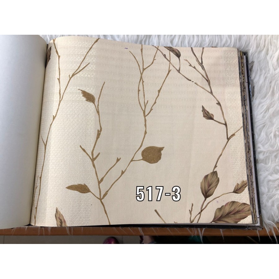 Jual WALLPAPER DINDING MOTIF RANTING DAUN MINIMALIS | WALLPAPER SALE ...
