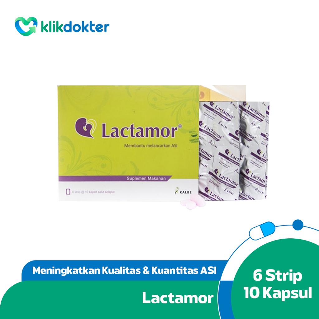 Jual Lactamor 60 tablet - Asi Booster | Shopee Indonesia
