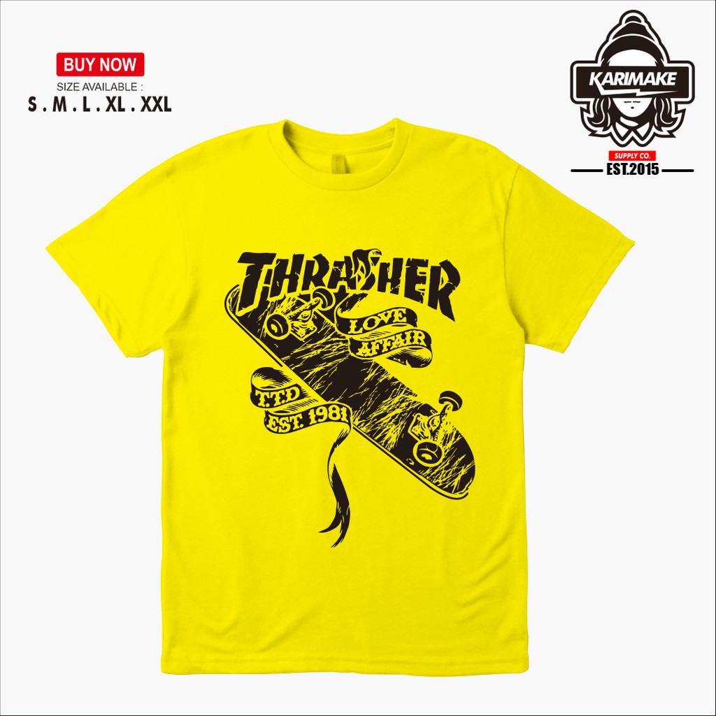 Jual KARIMAKE Kaos Baju Thrasher Skate Magazine 1981 Kaos Distro ... Jual KARIMAKE Kaos Baju Thrasher Skate Magazine 1981 Kaos Distro ...