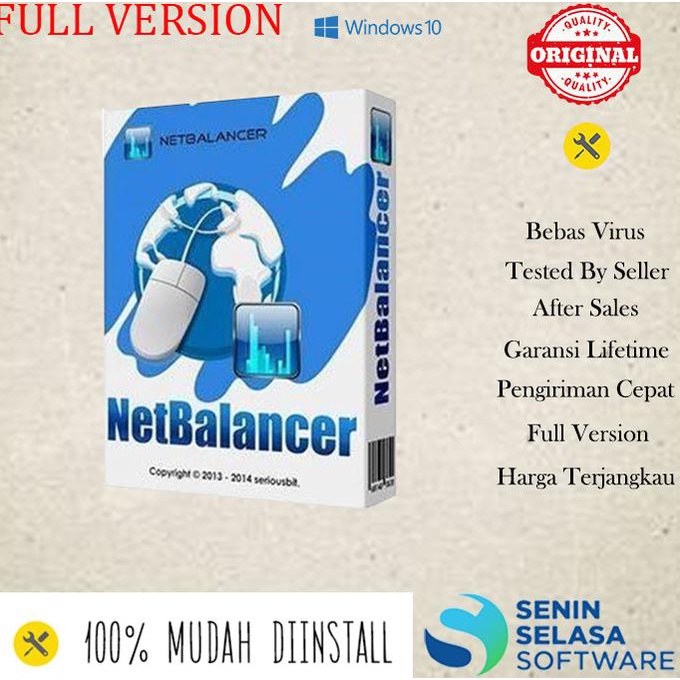 Jual Software Kontrol dan Monitor Jaringan Internet: NetBalancer [WIN] | Shopee Indonesia