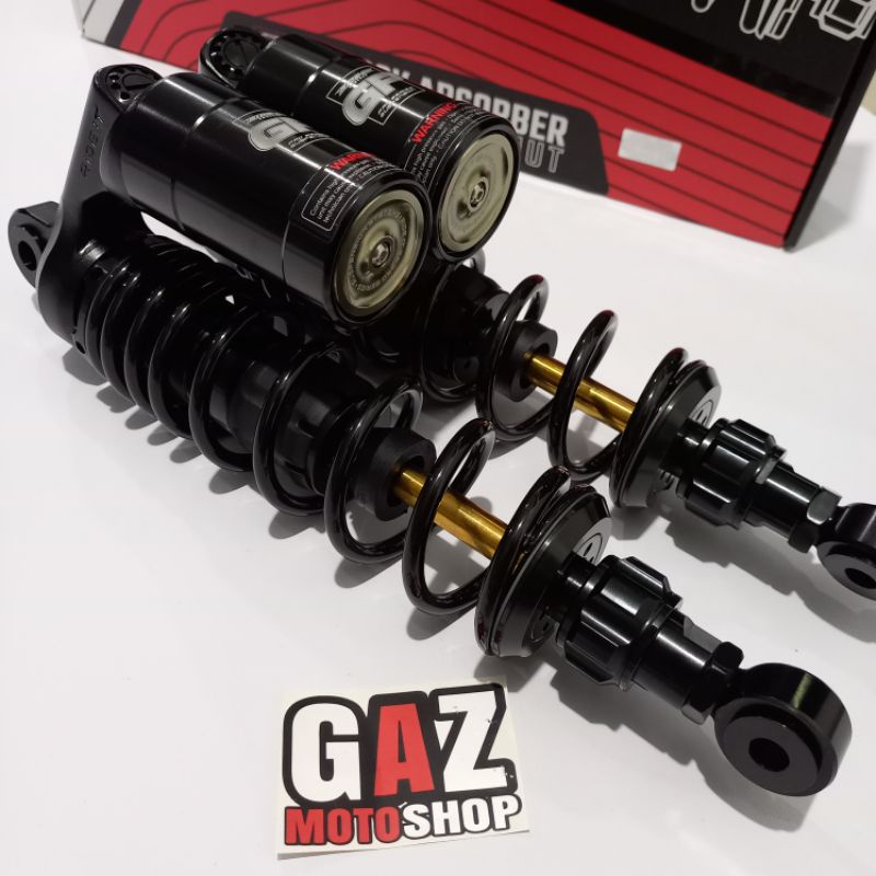 Jual Shock Tabung Ride IT GP 280mm 320mm 340mm 360mm Black As Gold skok ...