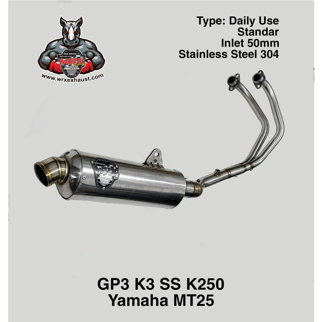 Jual Knalpot WRX GP3 SS K250 MT25 | Shopee Indonesia