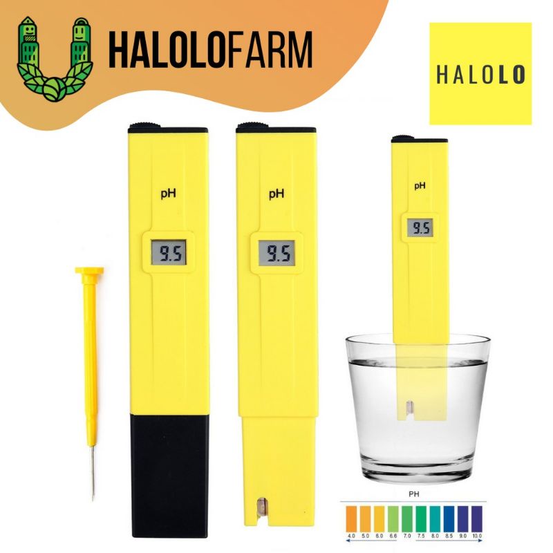 Jual Alat Ukur PH Air Hidroponik - pH Meter Digital Tester Asam Basa ...