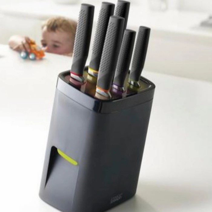 Jual Alat Potong - Joseph Joseph Lockblack Knife Pisau Set | Shopee ...