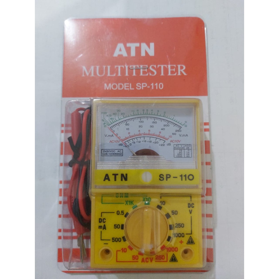 Jual Multitester Multi Tester Multimeter Avometer Analog Kecil Besar ...