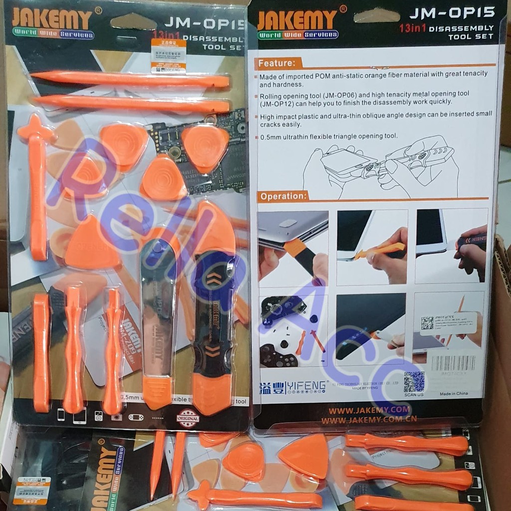 Jual Opening Tool Kit Pembuka Multifungsi Alat Service HP Laptop ...