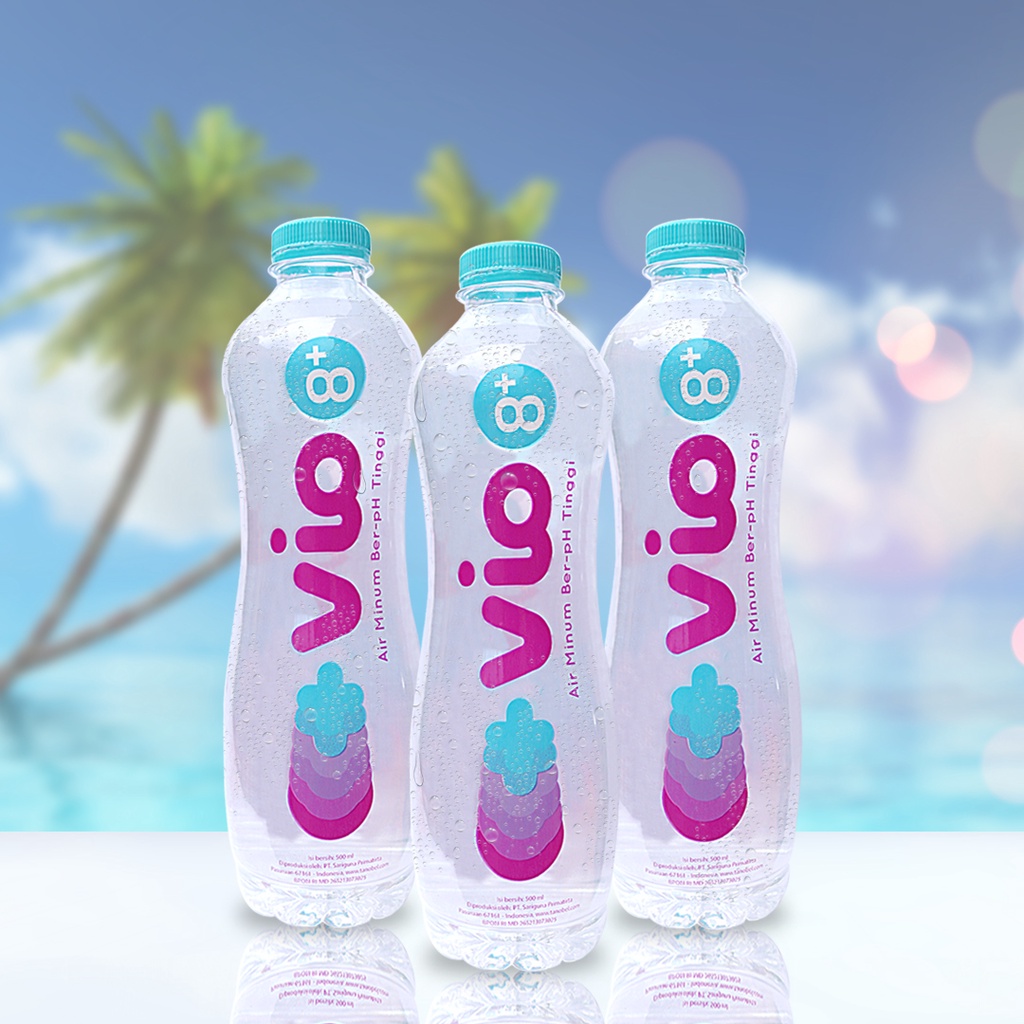 Jual VIO 8+ AIR ALKALINE 500ml x 12 Botol (SAMEDAY/INSTANT) | Shopee ...
