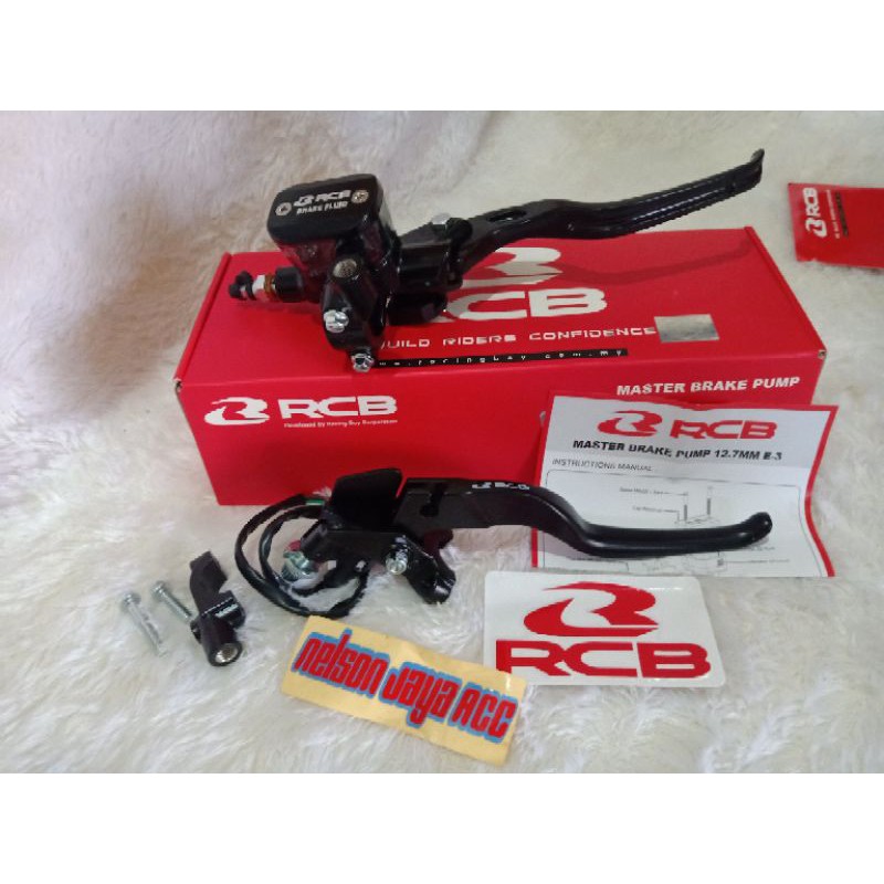 Jual Satu set Master Rem RCB Kotak dan HANDEL KOPLING E2 & MASTER REM ...