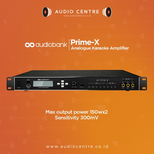 Jual Audiobank Prime X Karaoke Amplifier Audiobank | Shopee Indonesia
