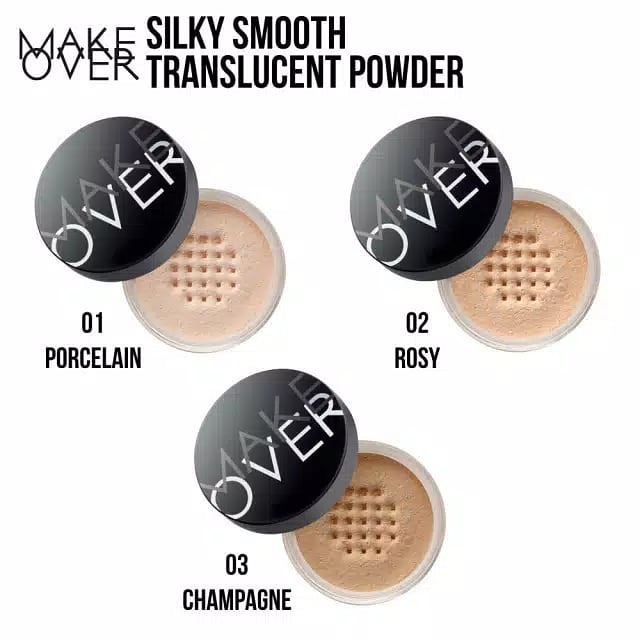 Jual MAKE OVER Silky Smooth Translucent Powder 35 g - Bedak Tabur ...