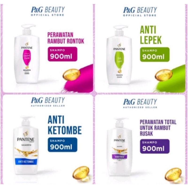 Jual Pantene Shampoo 900Ml | Shopee Indonesia