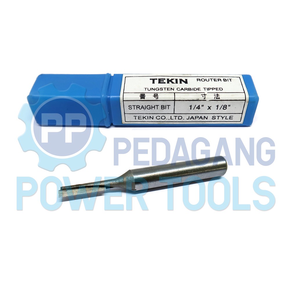 Jual TEKIN 3 MM MATA STRAIGHT BIT MESIN PROFIL KAYU WOOD TRIMMER ROUTER ...