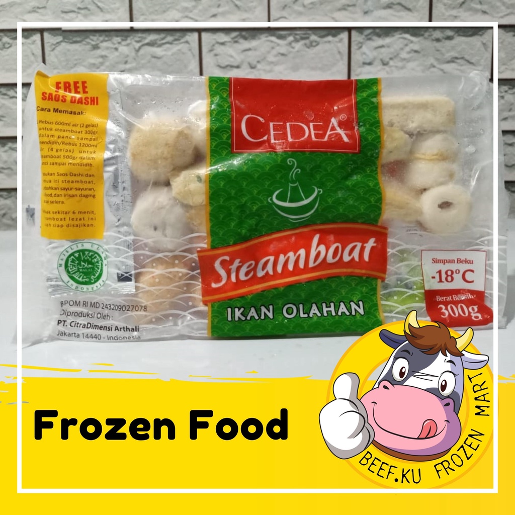 Jual Cedea - Steamboat 300GR 500GR Cedea frozen Food frozen food Halal ...