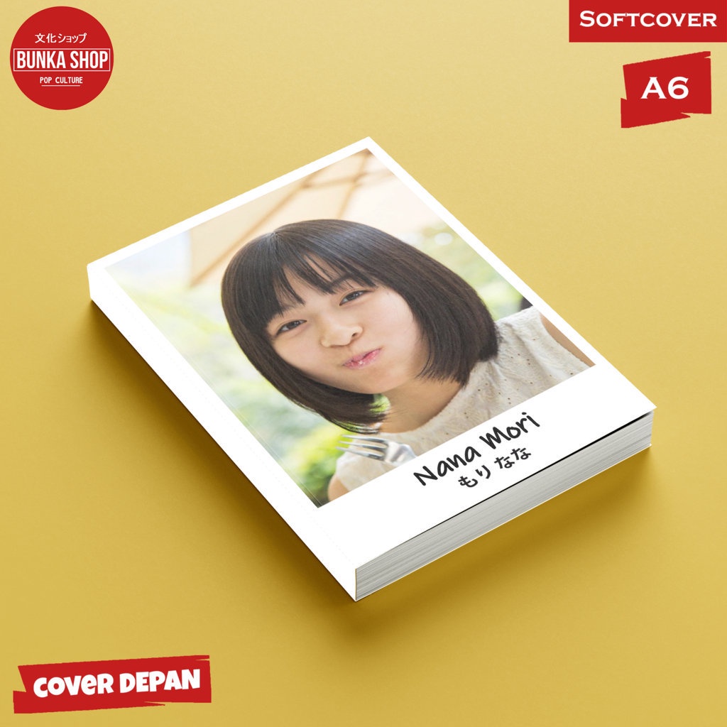 Jual Pocket Note Jepang Aktris Nana Mori Softcover A6 Buku Tulis ...