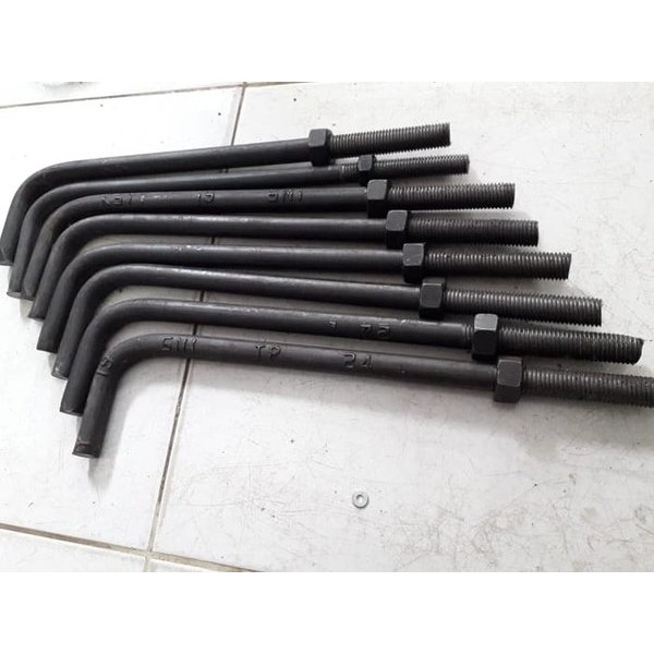 Jual BAUT & MUR ANCHOR ANGKUR L - BETON DIAMETER 12 - 58 - 34 PANJANG ...