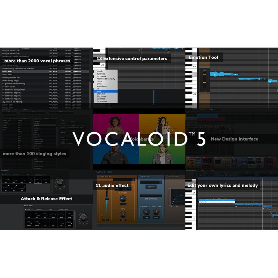 Jual YAMAHA VOCALOID 5 ESV - Software Tuning Vocal Profesional - Win ...